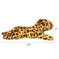 Mighty Massive Safari Leopard Durable Plush Squeaky Dog Toy - Walmart.com