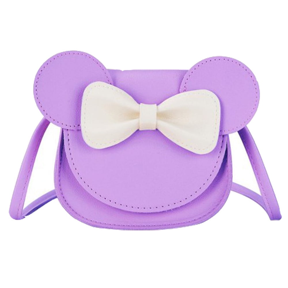Dicasser Little Girls Handbag Kids Mini Shoulder Bag with Bow Knot ...