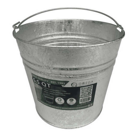5 Gallon Metal Bucket