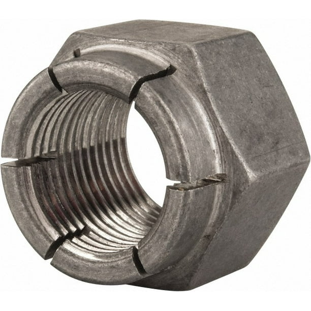 1/4"-20 FULL HEIGHT, HEAVY Flexloc Self-Locking Hex Nut, Plain Finish ...