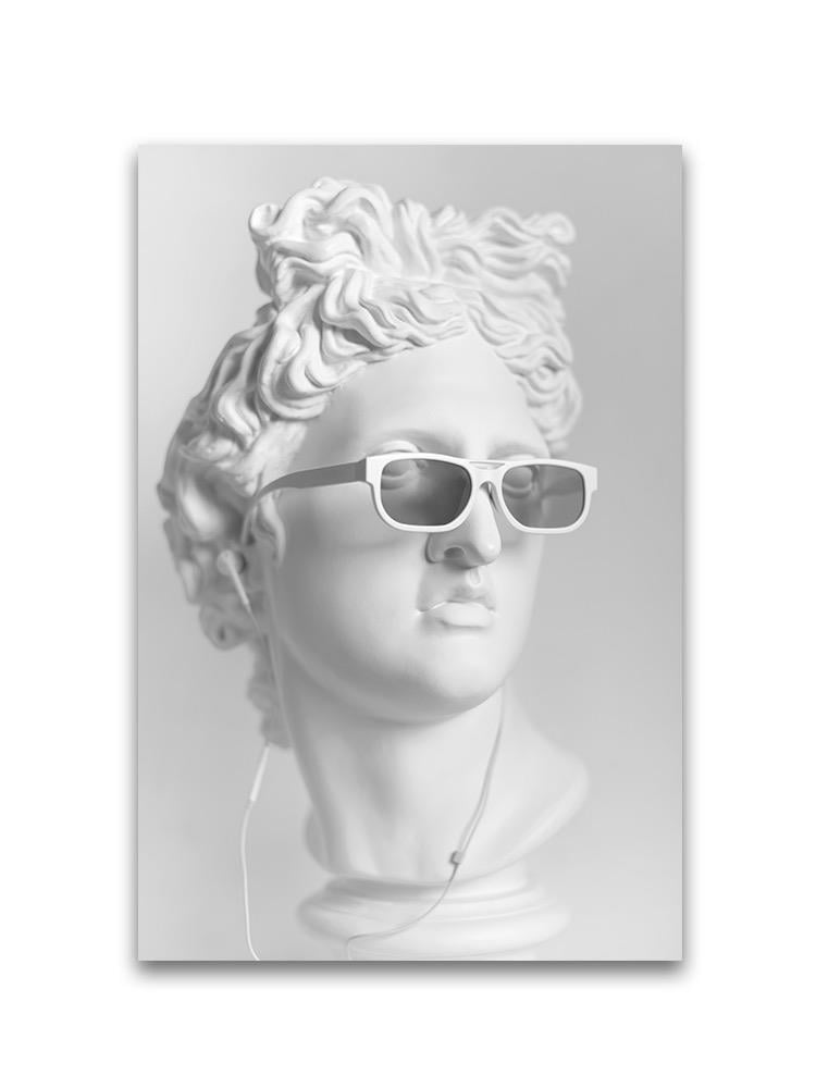 Apollo's Head Statue With Shades Poster -Image by Shutterstock ...