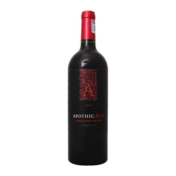 Caja de 12 Vino Tinto Apothic Red 750 ml | Walmart en línea