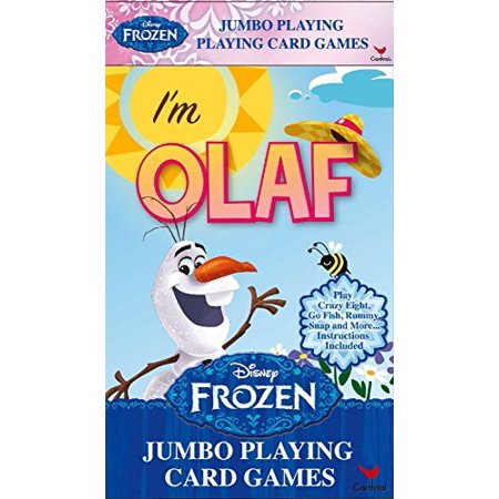 Disney Frozen Im Olaf Jumbo Deck of custom Playing cards | Walmart Canada