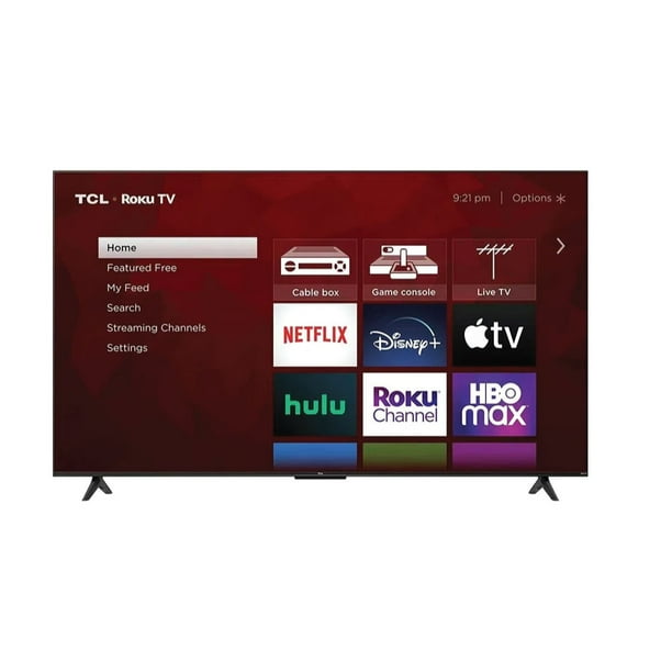Pantalla 50 pulgadas TCL TCL 50" CLASS 4-SERIES 4K UHD HDR LED SMART ROKU TV - 50S451 | Walmart ...