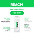 Waxed dental floss套装|Peppermint flavor, 200 yards, 6 packs + peppermint ...