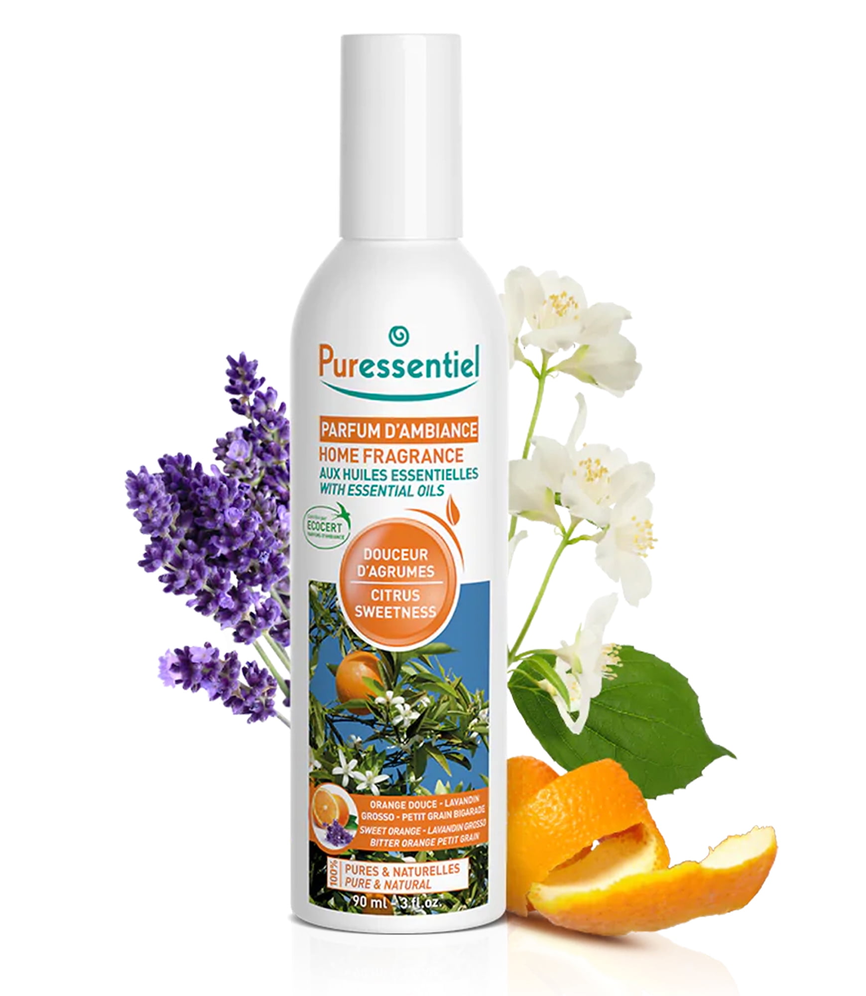 Puressentiel Home Fragrance with Essential Oils - Citrus Sweetness, 3 ...