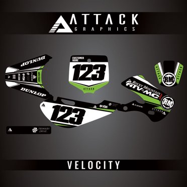 Attack Graphics Custom Fury Complete Bike Graphics Kit - Walmart.com