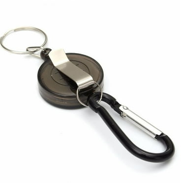 KEY-BAK MID6 Retractable Belt Keychain with 36" Retractable Cord, 6 oz ...