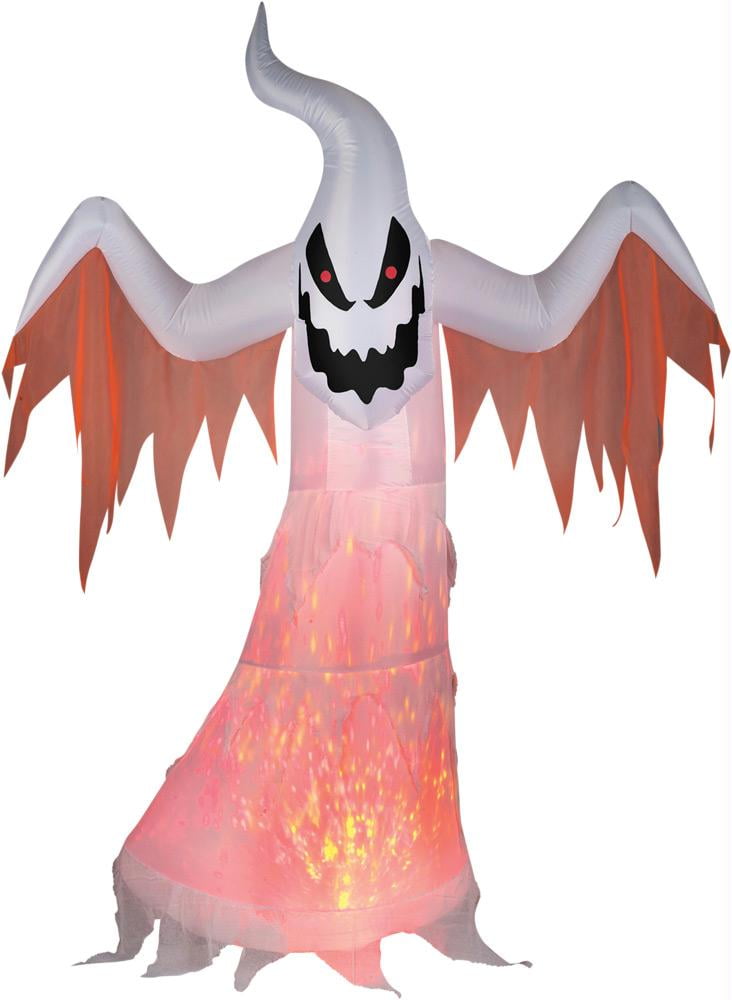 Airblown Projection Ghost Inflatable, 7 foot tall - Walmart.com