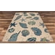GAD Premium Indoor Outdoor Contemporary Ocean Marine Life Area Rug (5'3 ...