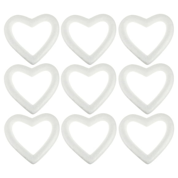 Styrofoam Hearts