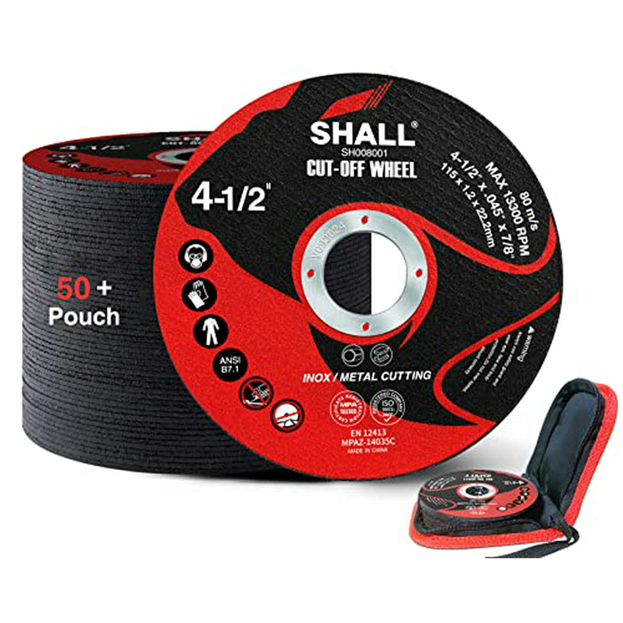 Click here for Shall 50-Pack Cut Off Wheels 4 1/2 X 7/8 Inch  Cut... prices