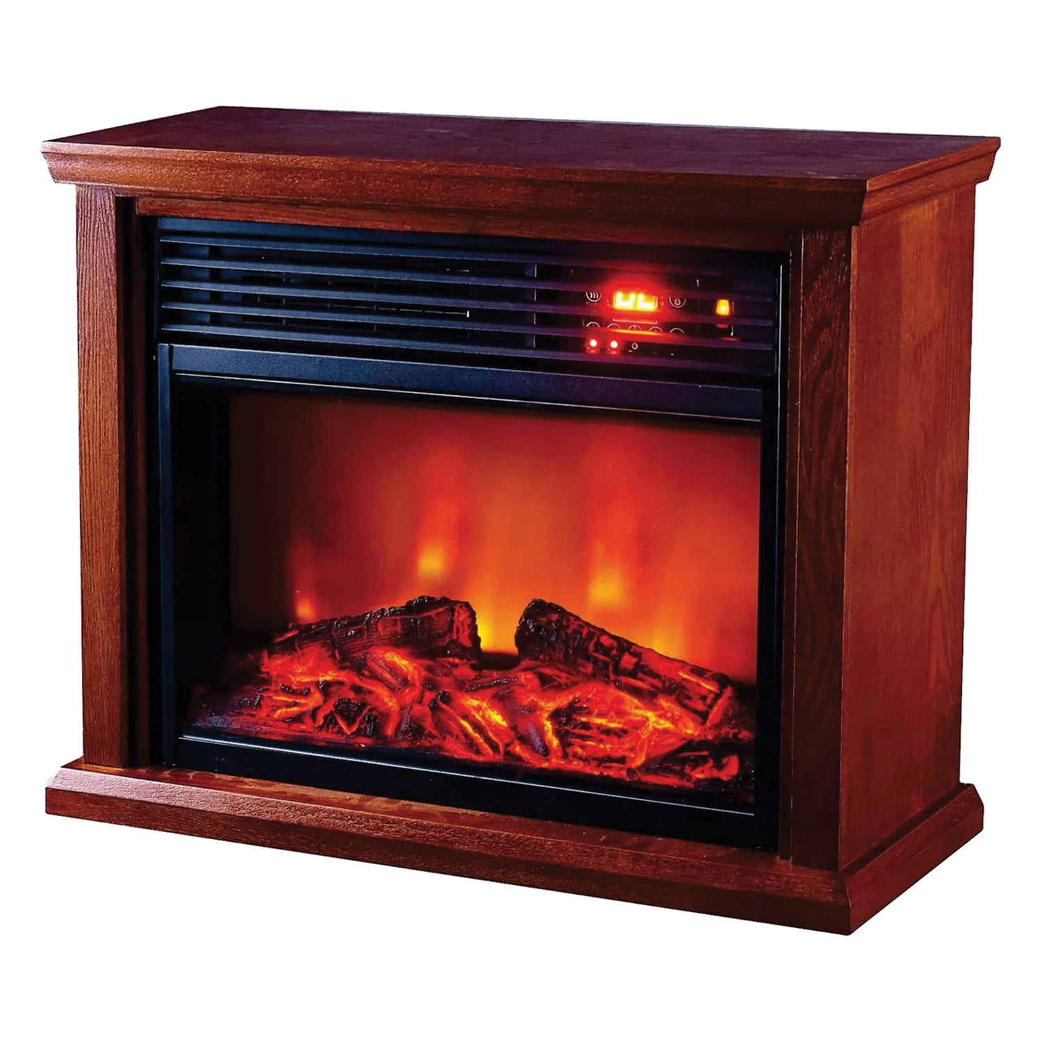 Optimus Fireplace Infrared Heater with Remote, LED Display - Walmart.com