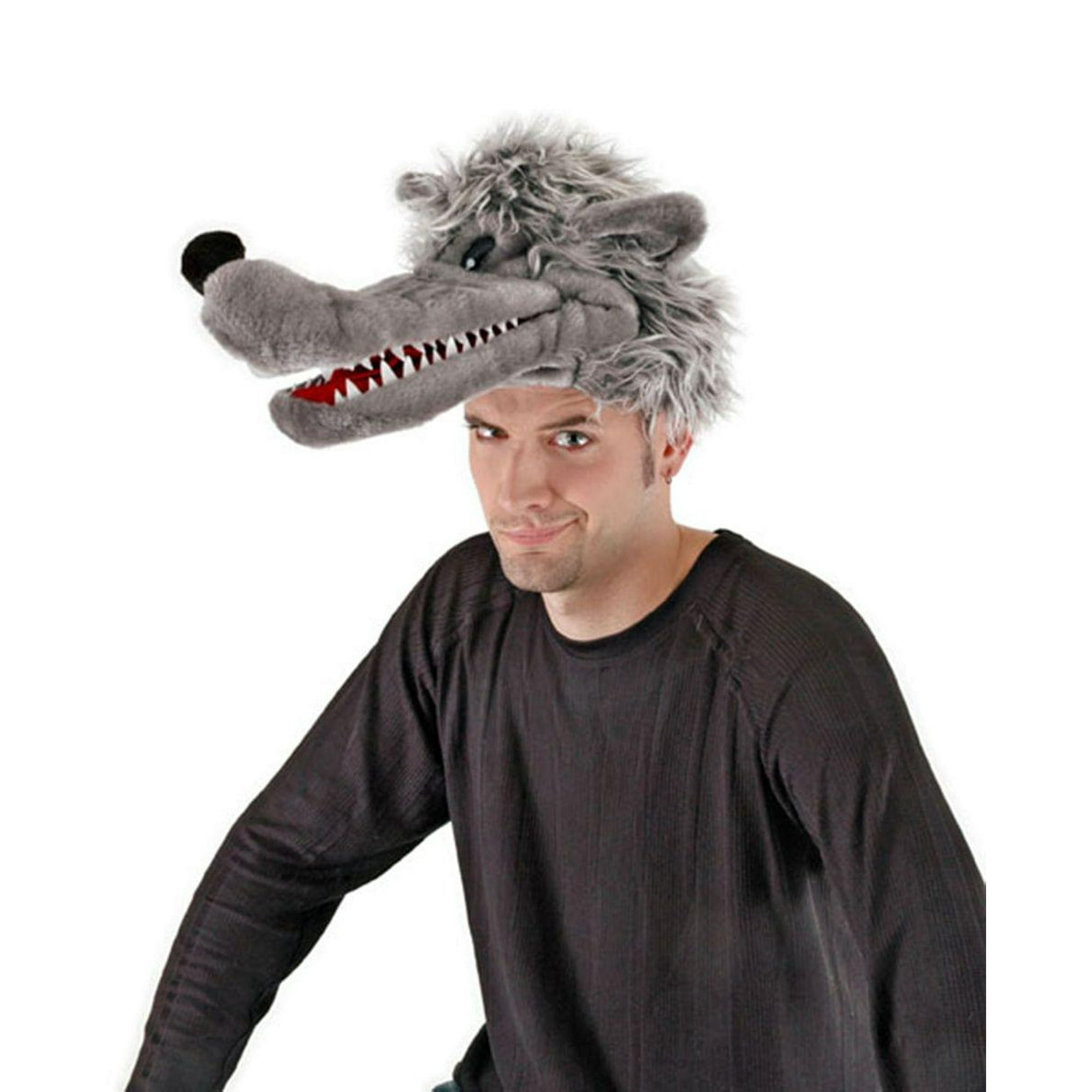 Click here for Elope Big Bad Wolf Plush Hat Standard prices