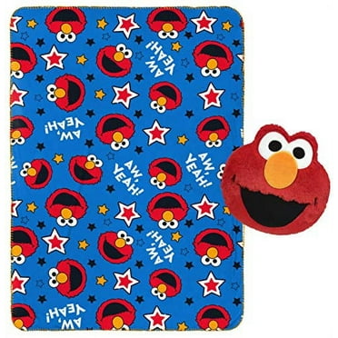 Sesame Street 2-Piece Crib Bed Sheet Set with Elmo & Friends, Toddler ...