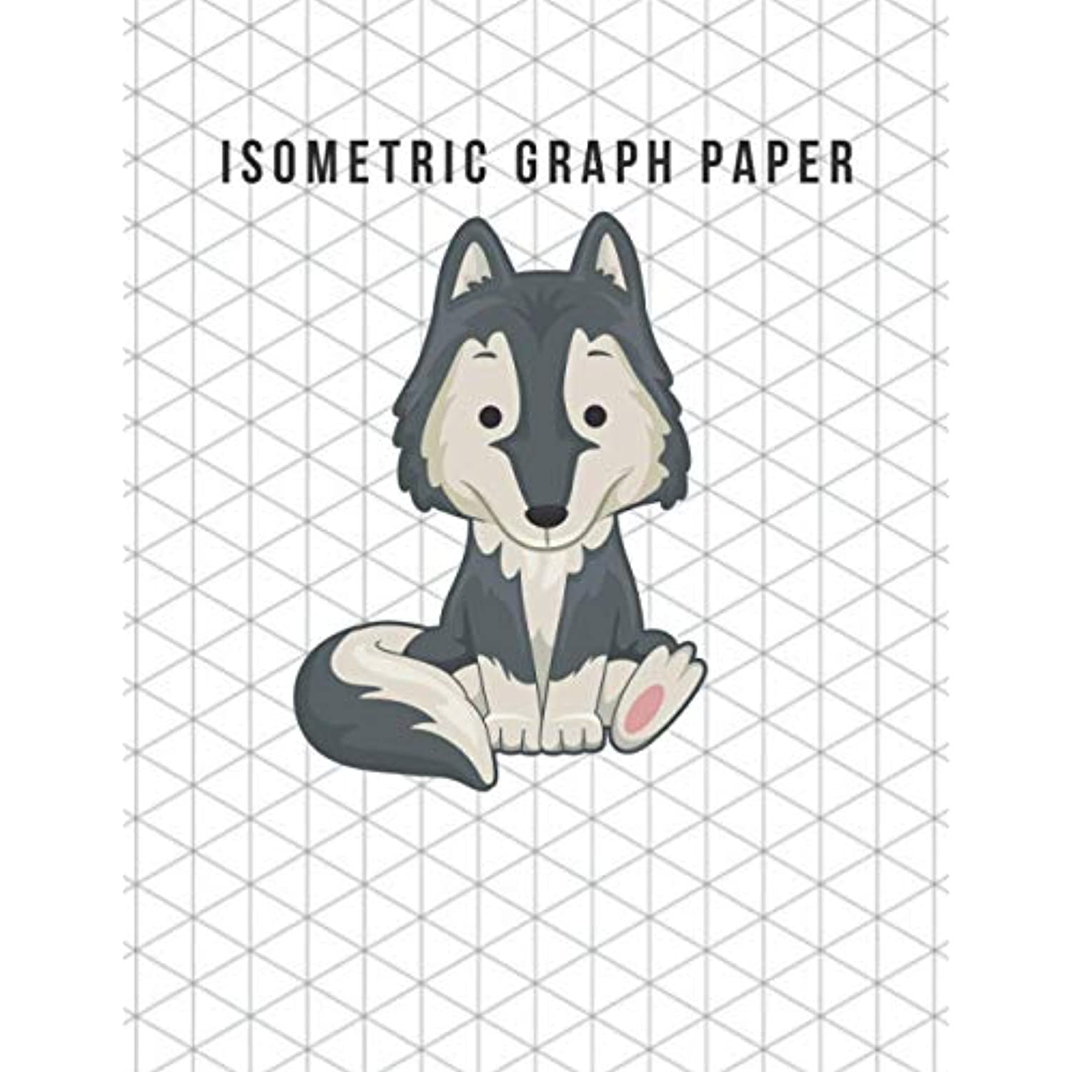 Isometric Graph Paper: Large 120 Pages Isometric Paper Notebook Drawing ...