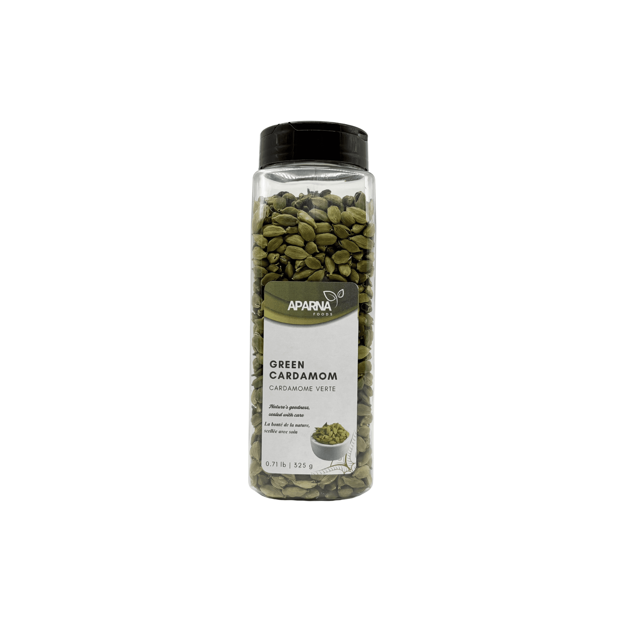Click here for Aparna Foods Green Cardamom 325g prices