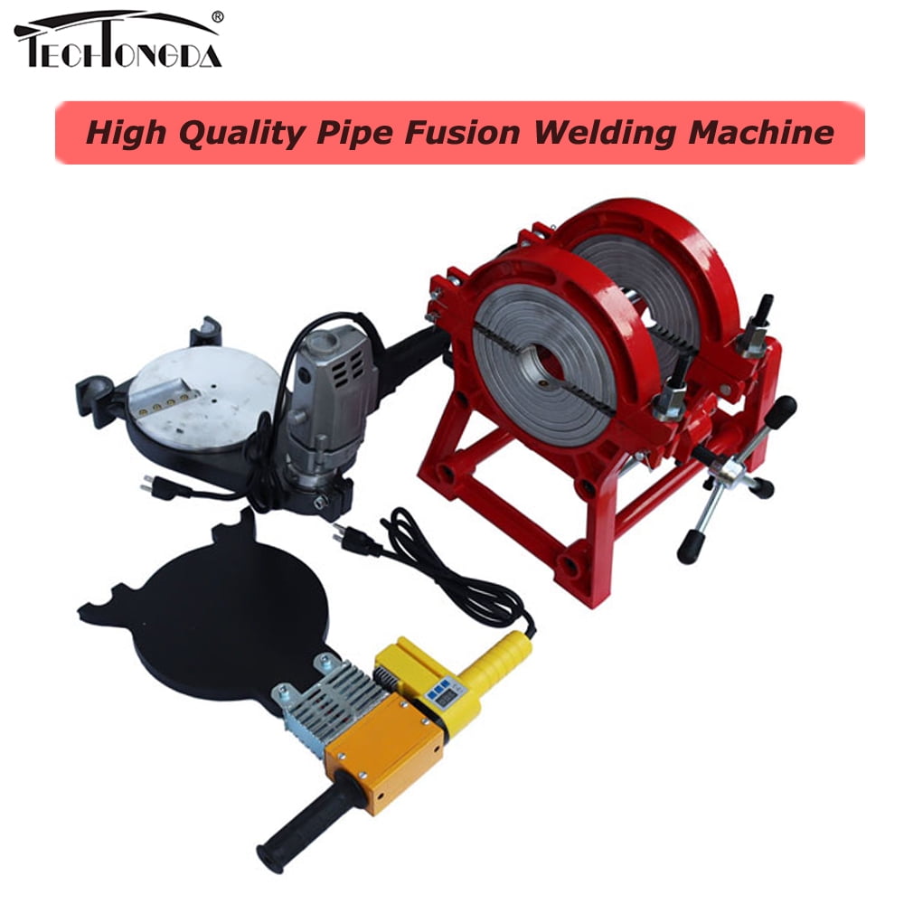 TECHTONGDA HDPE Butt Fusion Welding Machine 2 Clamps Pipe Fusion Welder ...