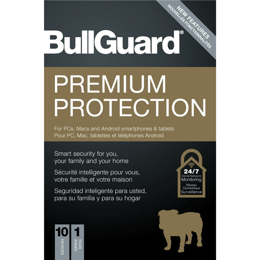 BullGuard Premium Protection 2020 - 1Y/10 Devices - Walmart.com ...