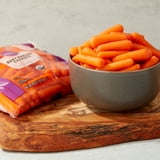 Marketside Organic Baby Peeled Carrots 1 lb Bag, Fresh, Cut and Ready ...