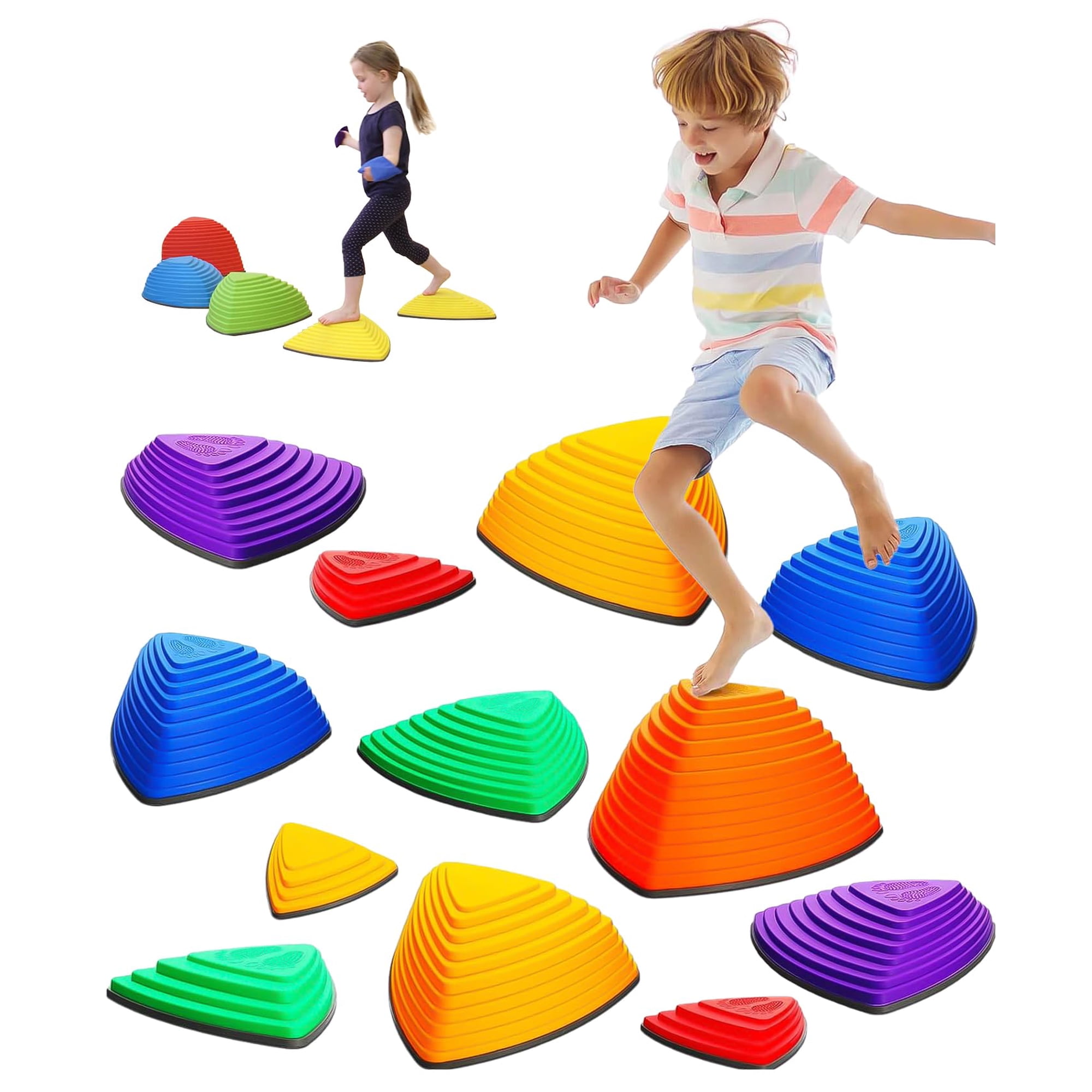 Click here for Giggle & Play Stepping Stones For Kids  Set Of 12... prices