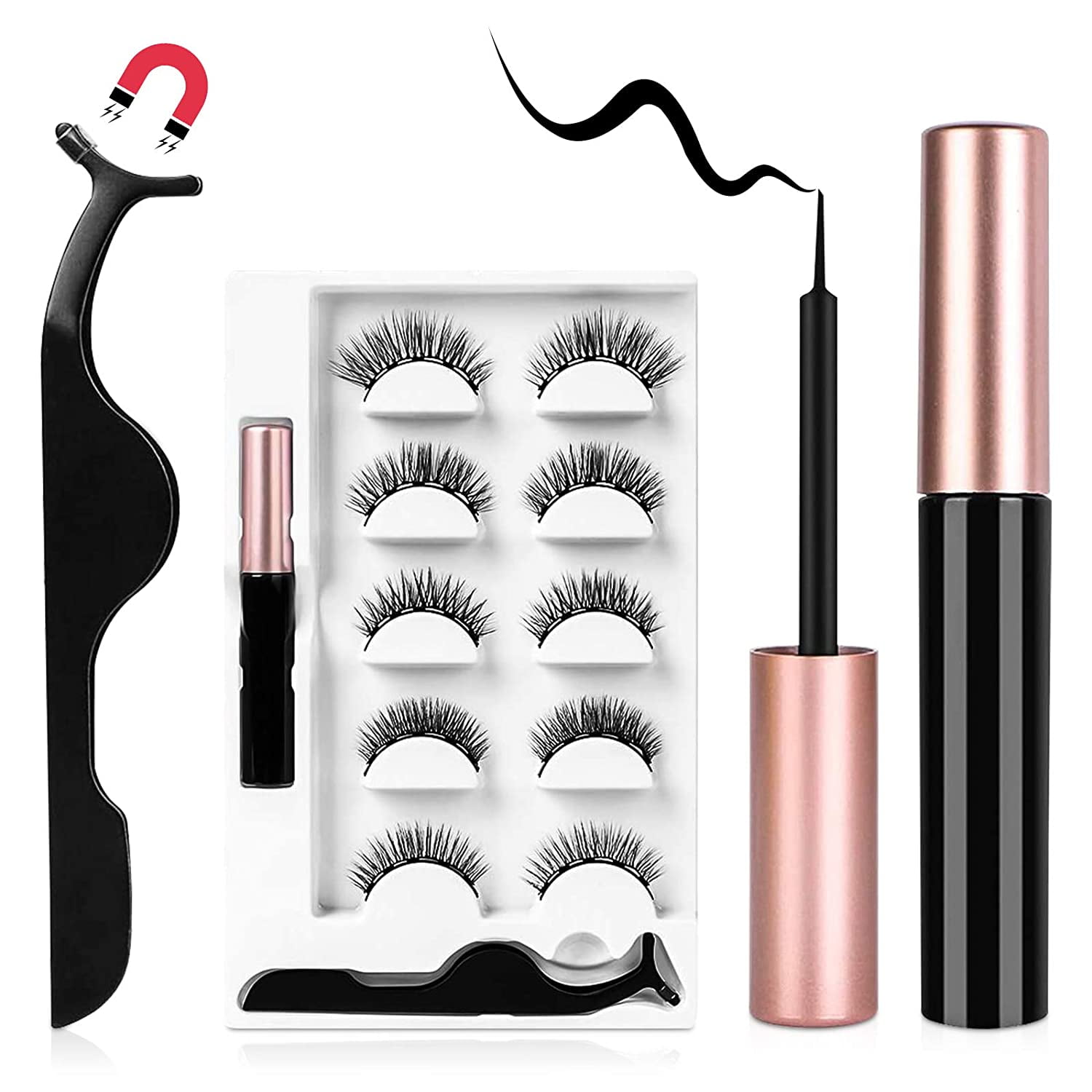 Click here for Jiaia Magnetic Eyelashes With Eyeliner Kit  Magnet... prices
