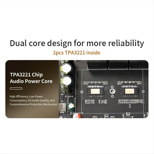 ST21PRO Placa Amplificadora de Potencia de Audio Digital Bluetooth 2.1 ...