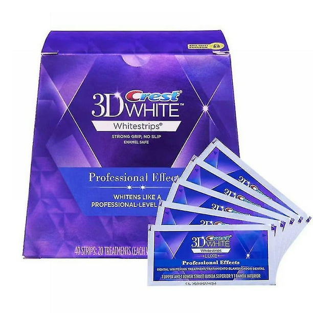 3D Teeth Whitening Strips - Professional Results 3D WHITE LUXE Teeth ...