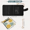 Cartoon Pineapples Women's Wallet PU Leather Card Cases RFID Blocking ...