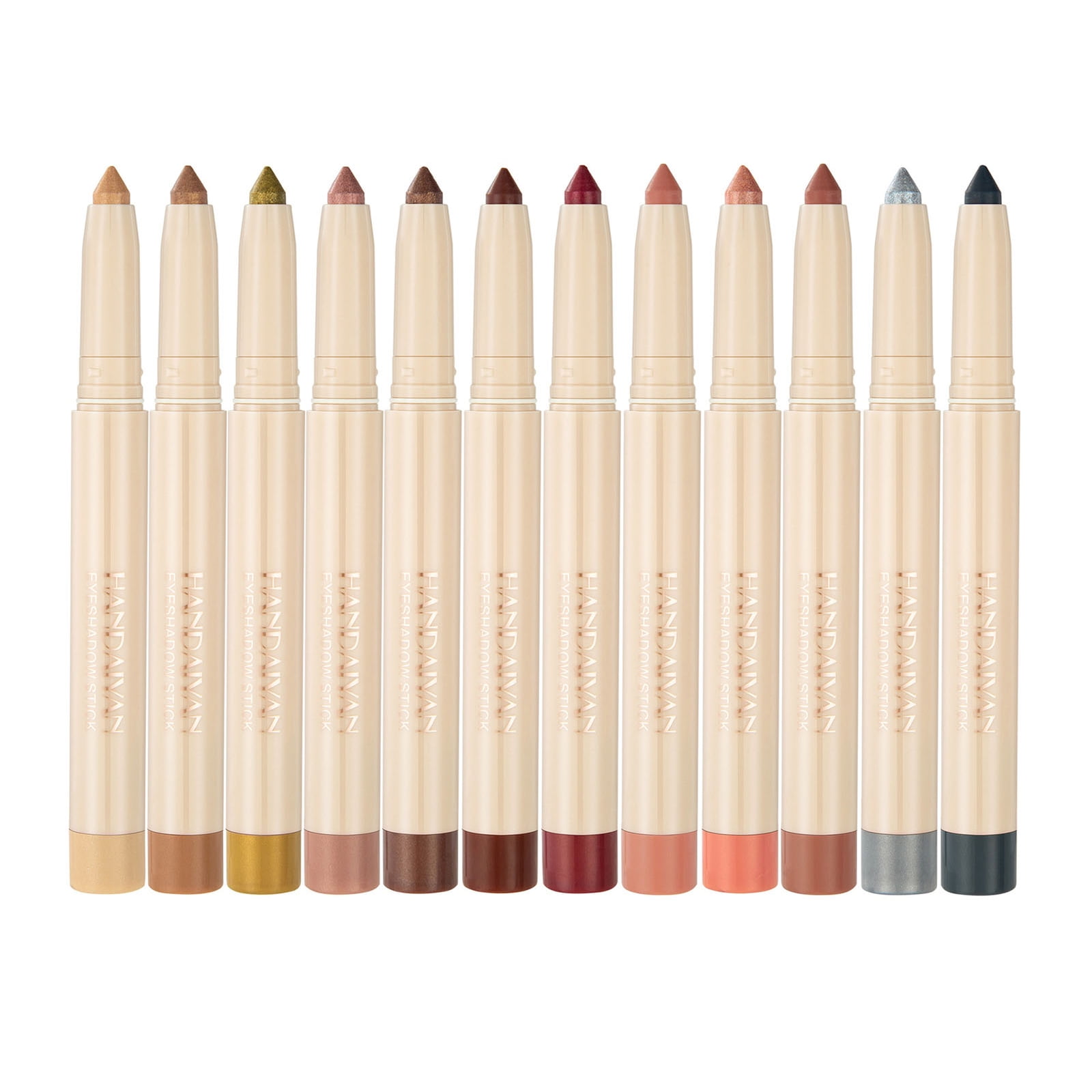 Cream Eyeshadow Stick Makeup Matte to Shimmer Eye shadow Pencil Crayon ...