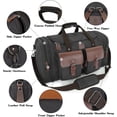 Canvas Duffle Bag for Men 60L Travel Duffel Bags Expandable Duffel ...