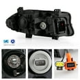 AKKON - Fits 2015-2021 Dodge Charger [HID/Xenon Type] Projector Black ...