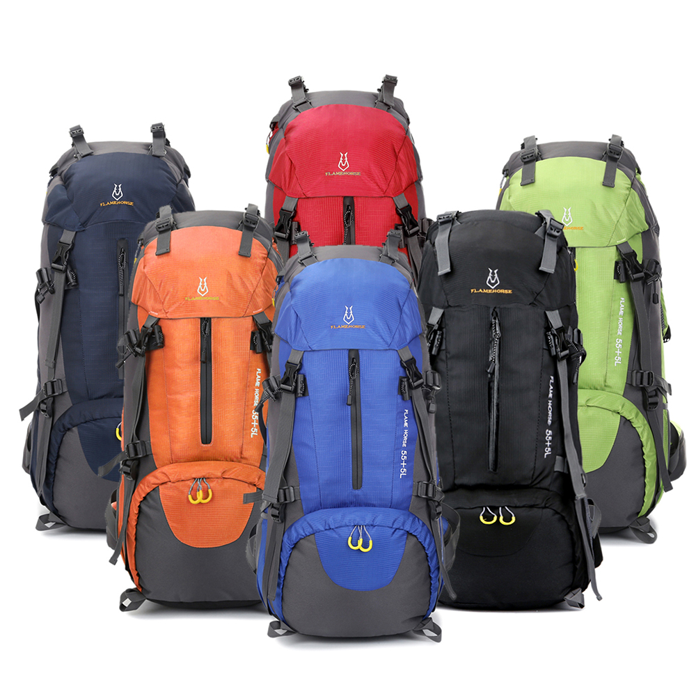 60L Hiking Backpack Water-resistant Outdoor Sport Trekking ...