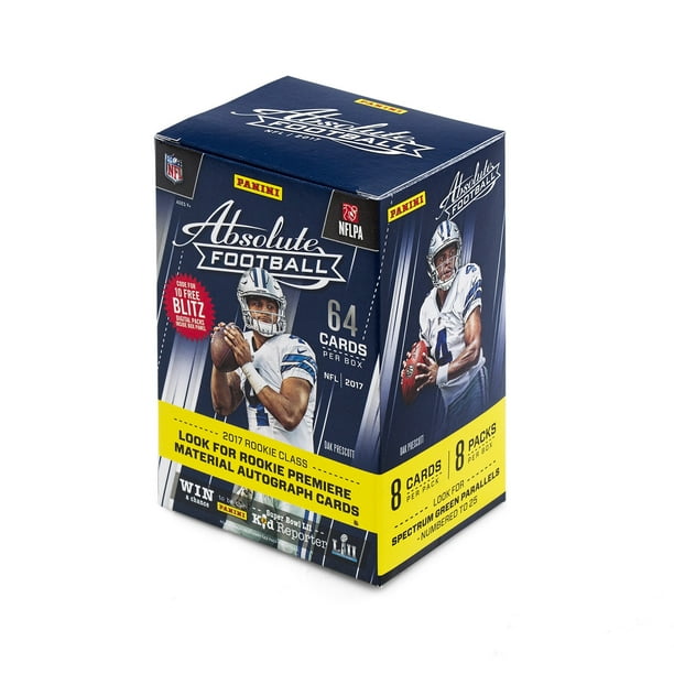 2017 Panini Absolute Football Value Box - Walmart.com