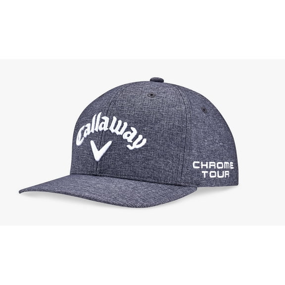 Callaway Golf Men's Pro Tour Authentic Performance Hat, Black Heather ...