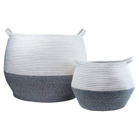 CleverMade Rope Basket Set, 2-piece - Walmart.ca