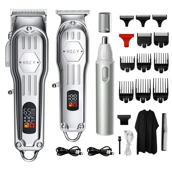 Robocut Automatic Vacuum Hair Cutting System Haircutter Clipper, Silver ...
