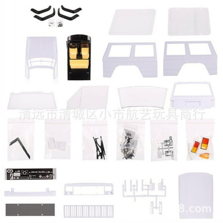 1:10 Hard Plastic Body Shell Kit 275mm Wheelbase JEEP Cherokee XJ ...