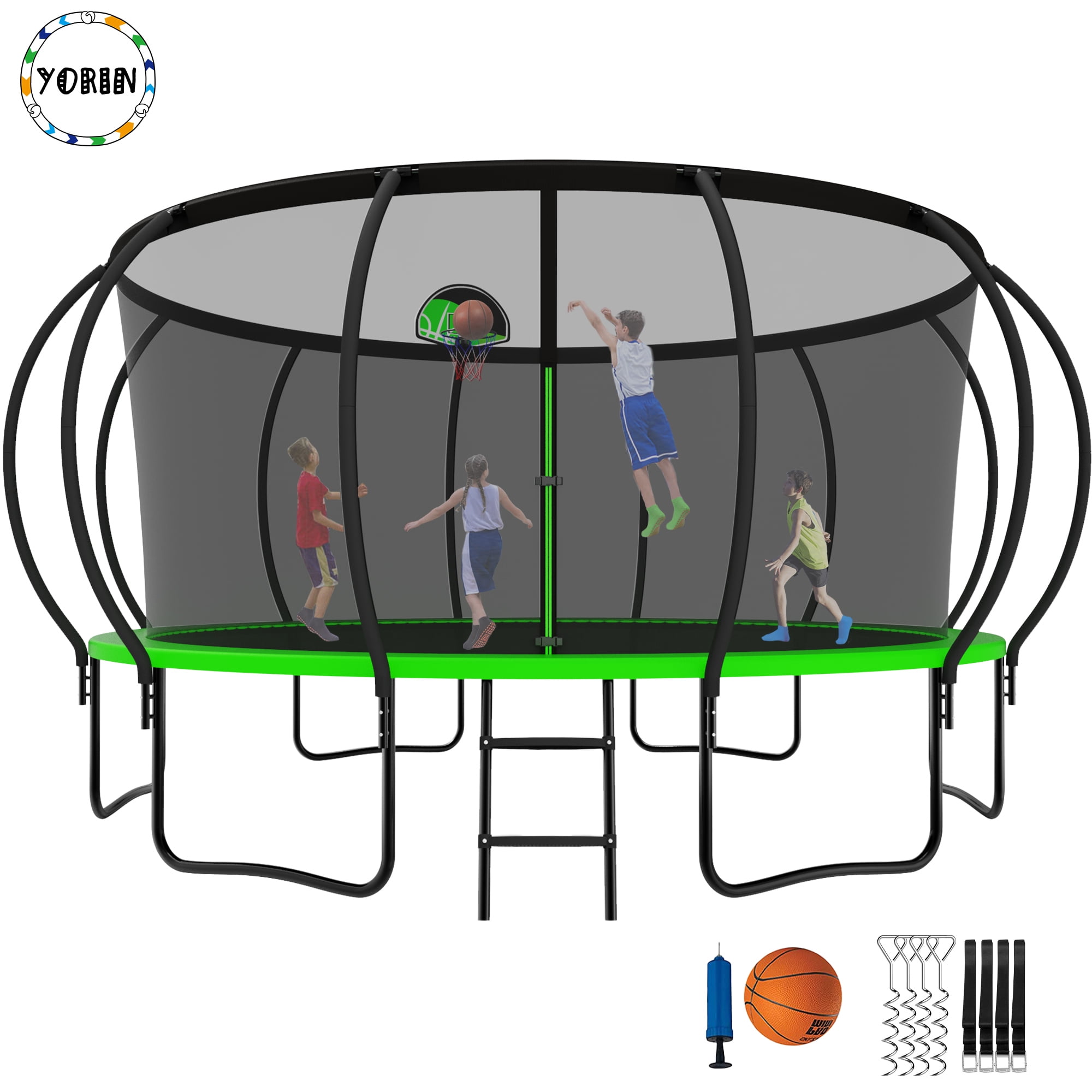 Click here for Yorin Trampoline For 10 Kids  16 Ft Trampoline For... prices