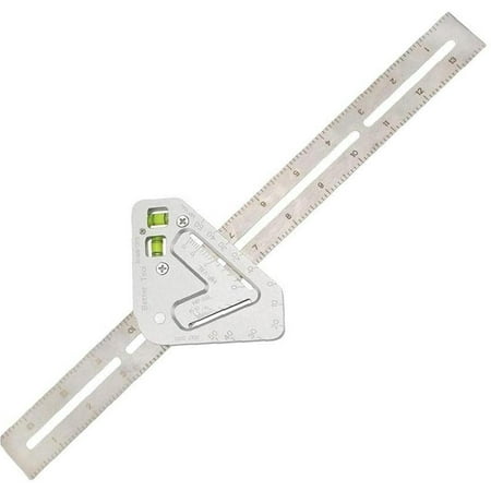 Triangular Level Ruler, Multi-Function Combination Stainless Steel ...