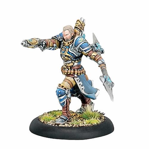 Commander Dalin Sturgis Warcaster Cygnar Warmachine Minature Game ...
