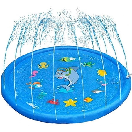 Play Mat Outdoor Water Play Sprinklers Summer Fun Backyard Play for ...