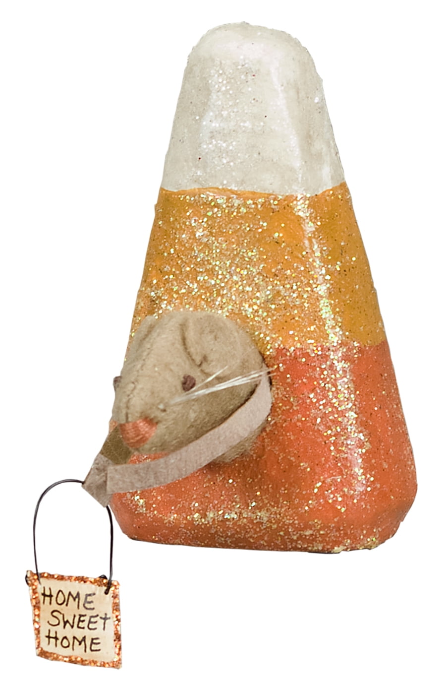 PBK Fall Decor - Prim Paper Mache Candy Corn Mouse #19780 - Walmart.com