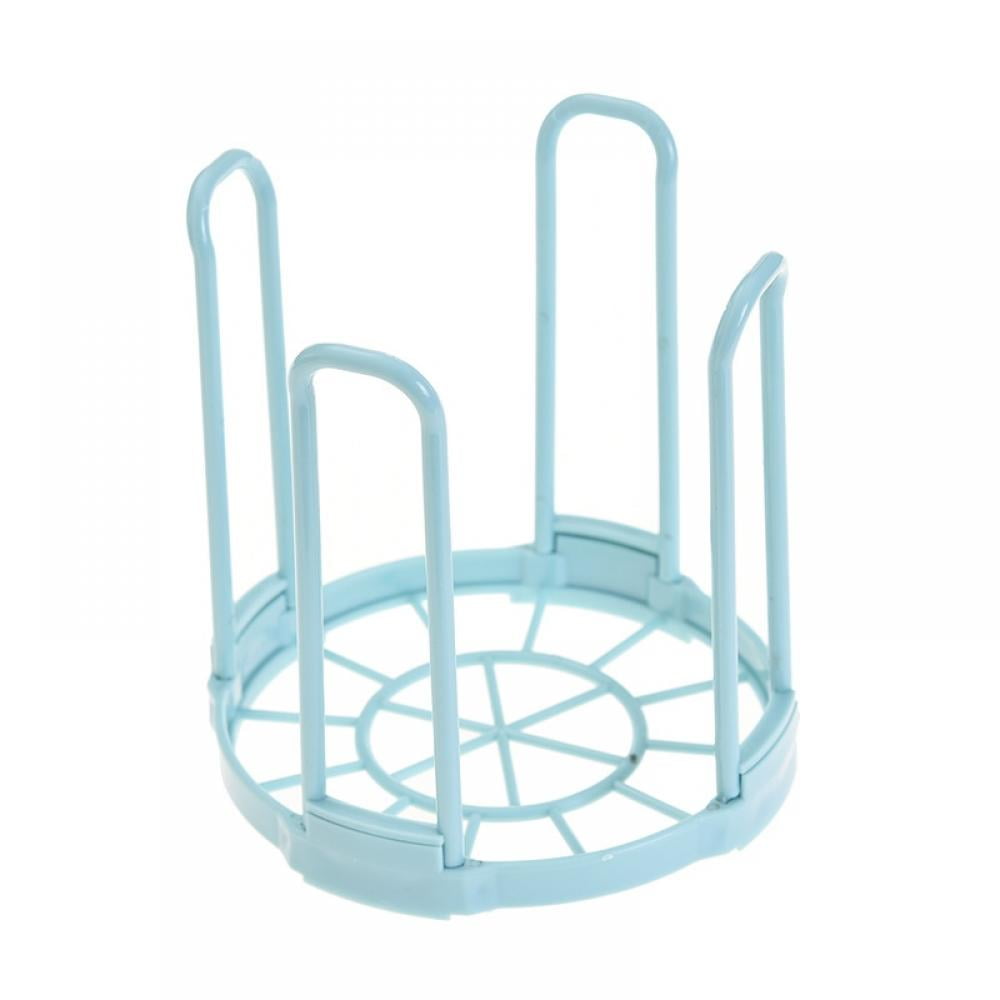 Bowl Rack Round Foldable Cup Bowl Dish Drainer Holder Organizer Dish ...