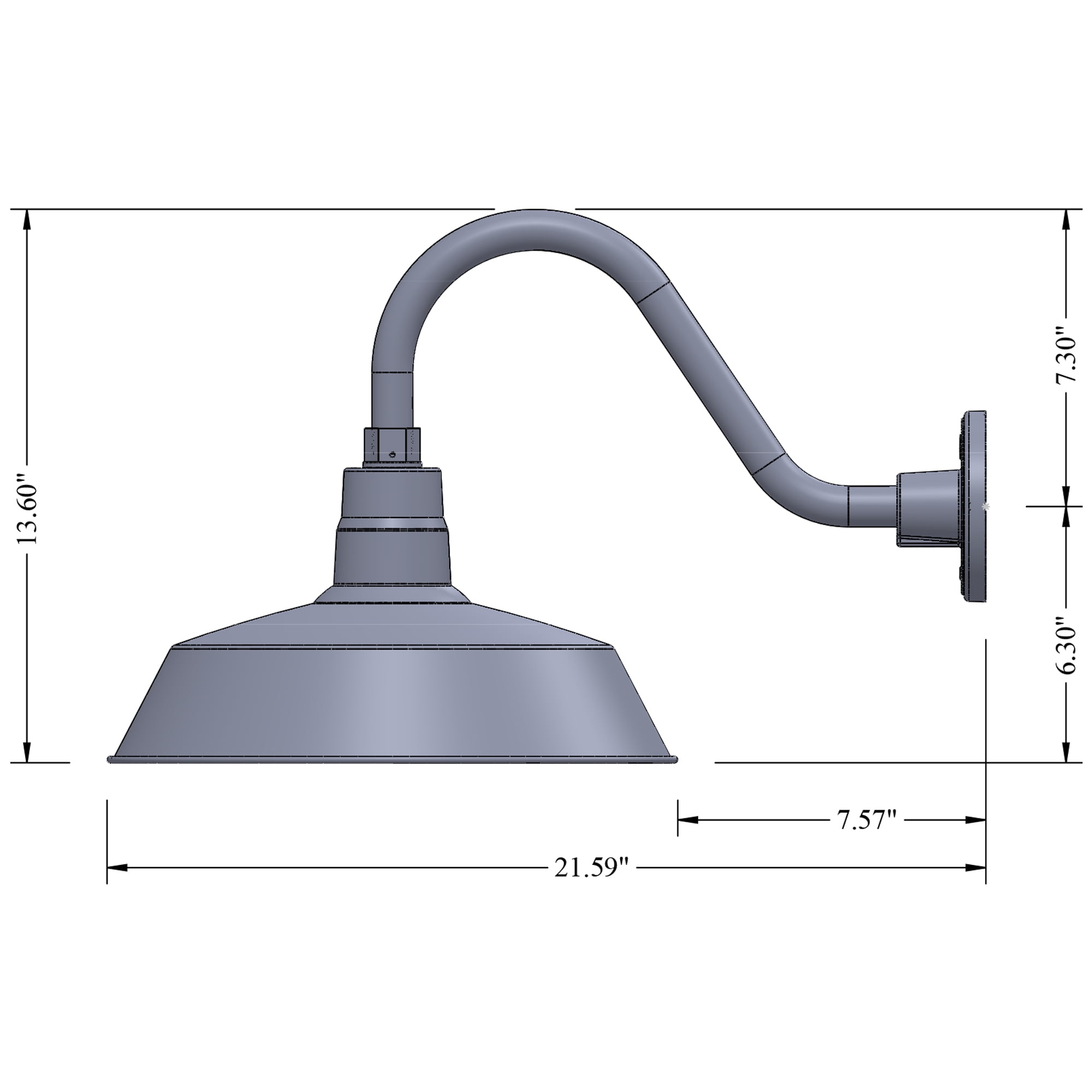 Rlm Gooseneck Light Fixtures | Shelly Lighting