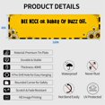 Bee Nice Metal Sign 16x4 Inches "BEE NICE OR Babre OF BUZZ OFF." with ...