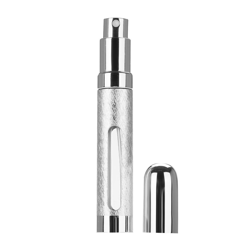 Botella de perfume de vidrio vacía, mini botella de loción con bomba ...