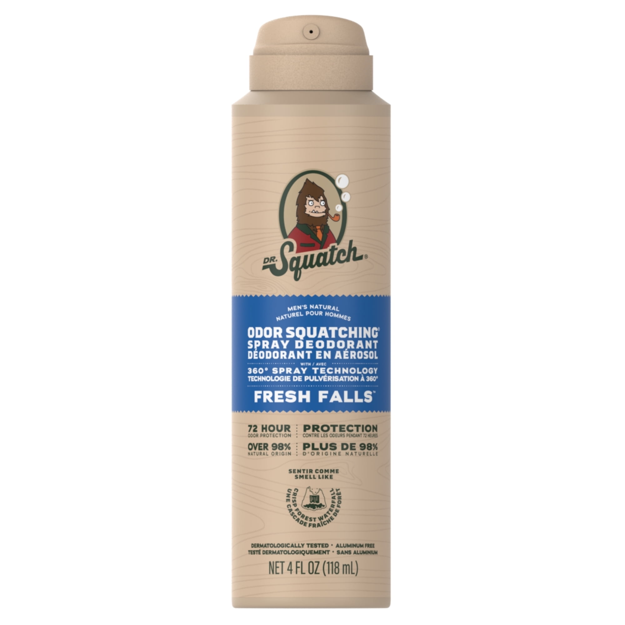 Click here for Dr. Squatch Mens Spray Deodorant - Natural Fresh F... prices