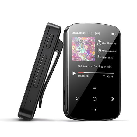 Bluetooth-compatible 4.2 Portable High Resolution MP4 MP4 Player MP3 ...
