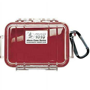 PELICAN 1010 MICRO CASE BLACK WITH CLEAR LID - Walmart.com